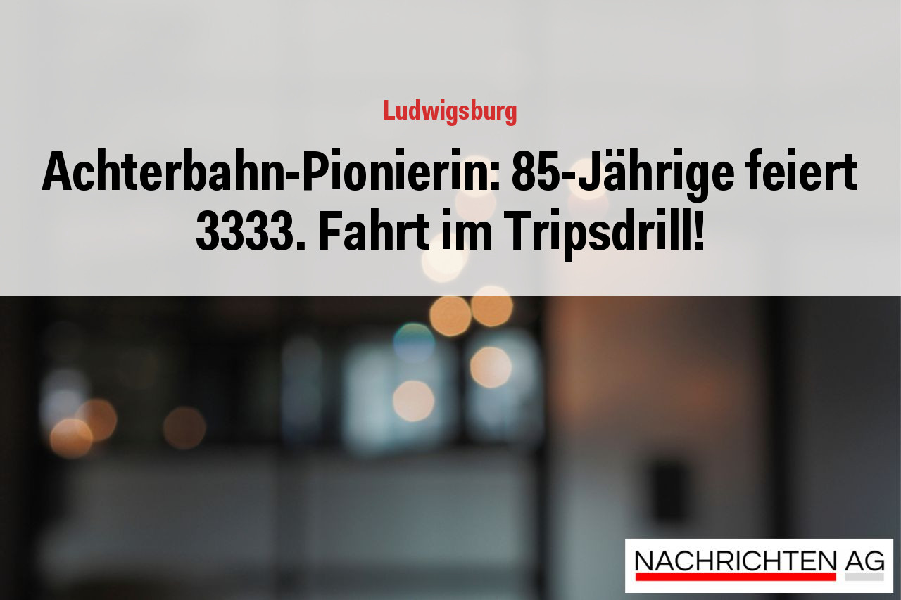 Rutsjebanepioner: 85-årig fejrer 3.333. tur i Tripsdrill!