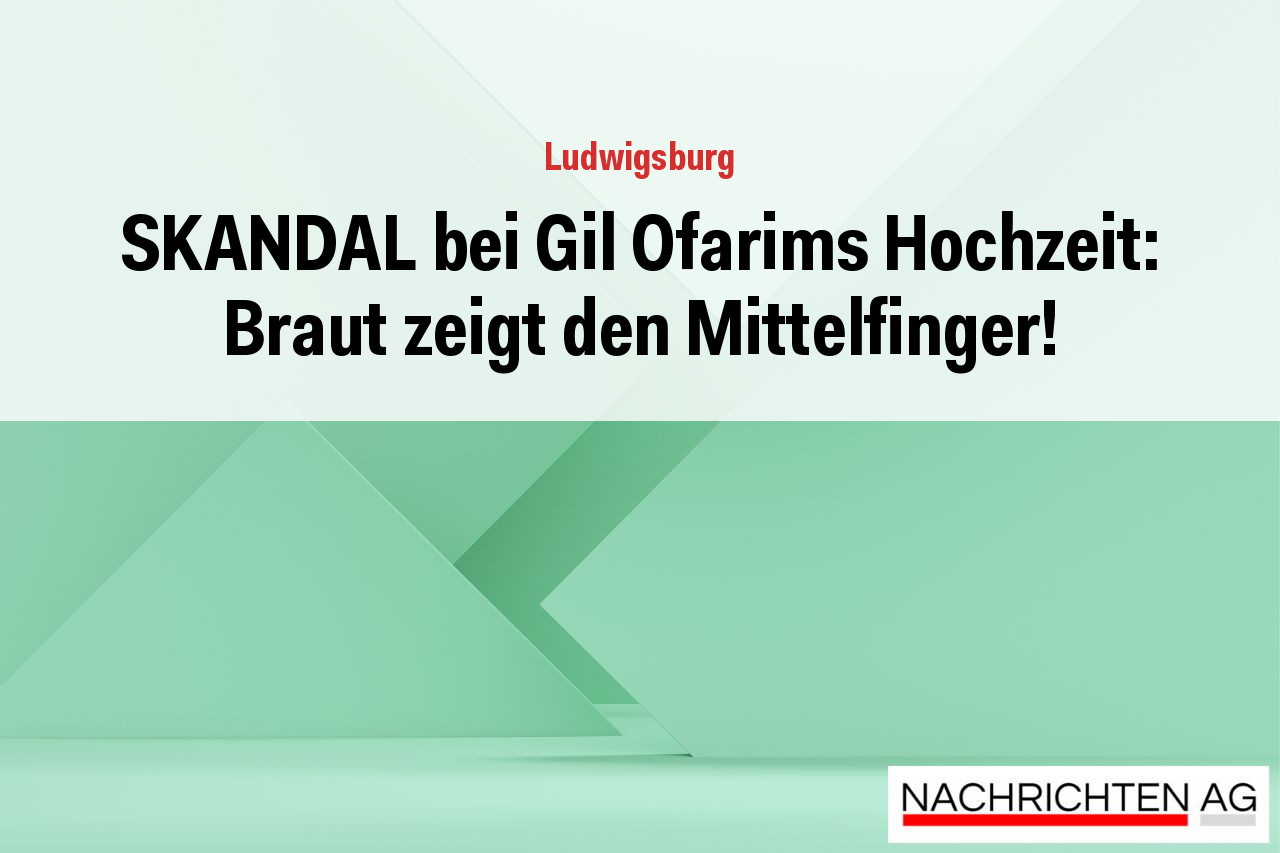 SKANDAL bei Gil Ofarims Hochzeit: Braut zeigt den Mittelfinger!